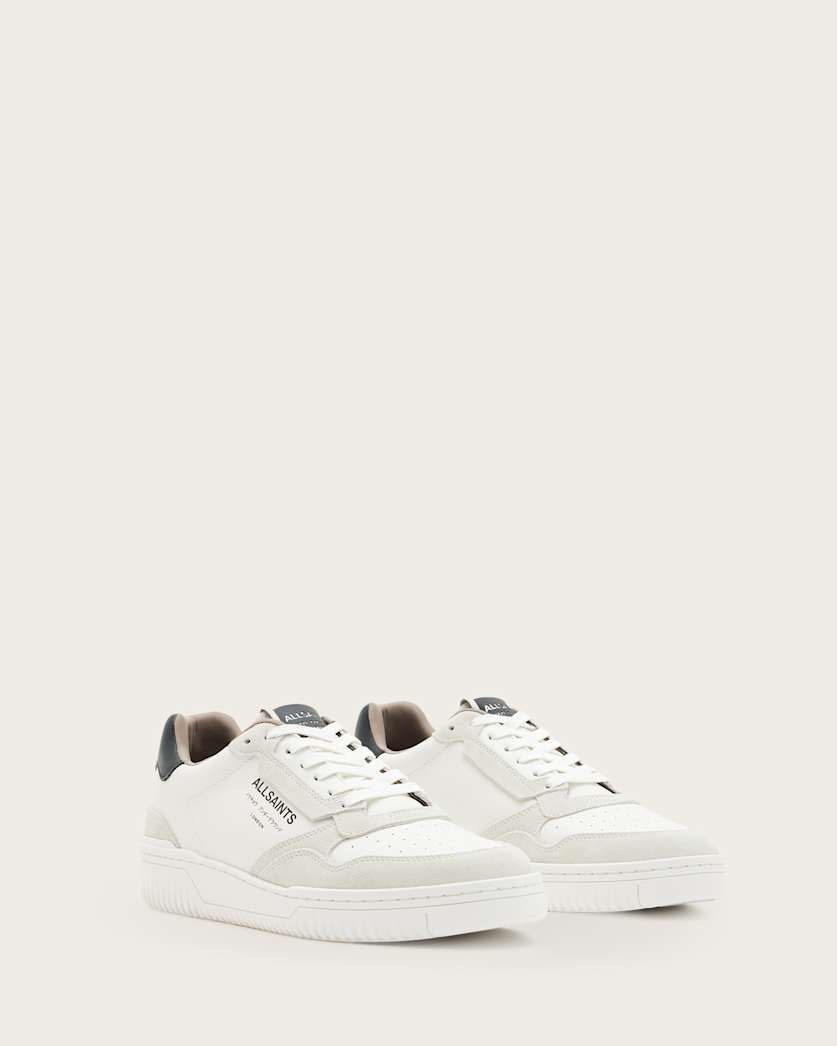 Regan Low Top Sneakers CHALK WHITE/BLACK | ALLSAINTS US